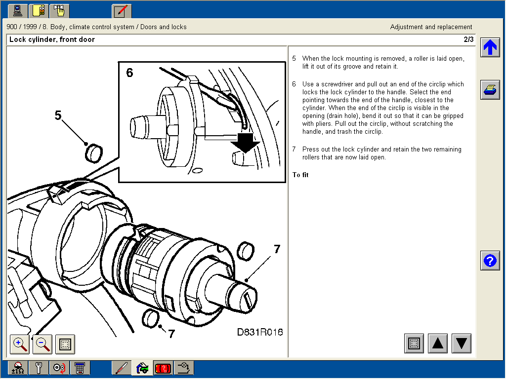 Removing Driver Door Handle Lock Cylinder | SaabCentral Forums