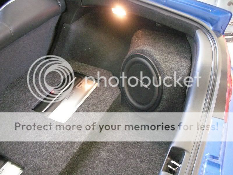 Custom low profile Sub Box for DC5-