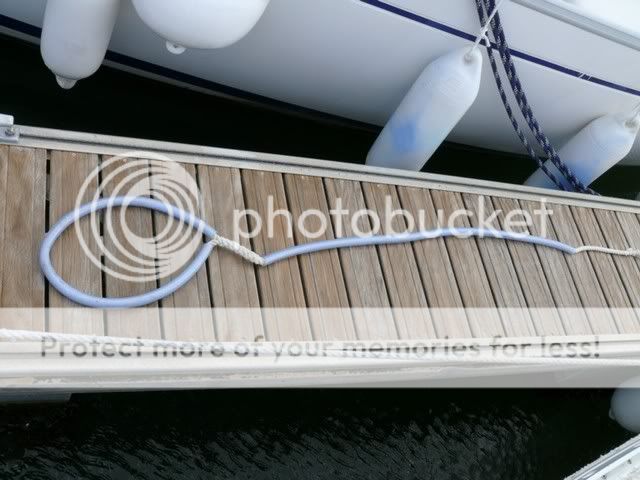 singlehanded moor - marina berth - best way of securing the cleat ...