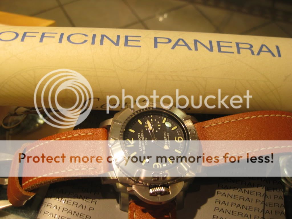 FS Panerai Pam 165 Luminor Marina In Titanium and Pam 358 Sub special ...