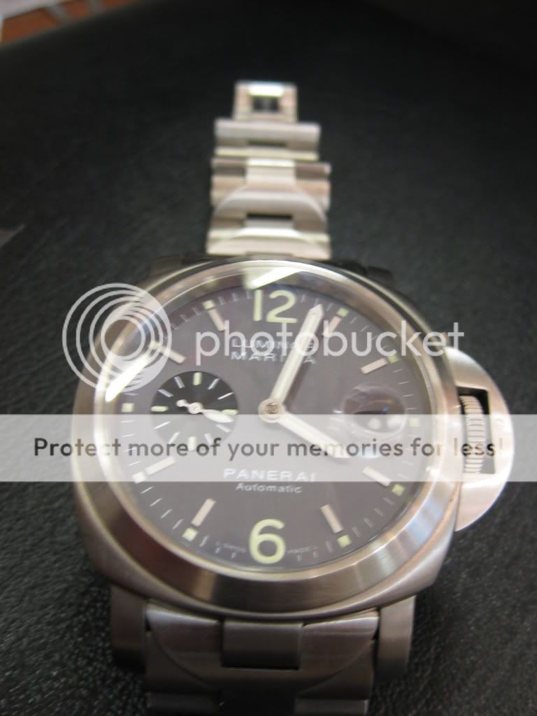 Panerai pam 91 Luminor Marina in Titanium ANTRACITE DIAL | WatchUSeek ...