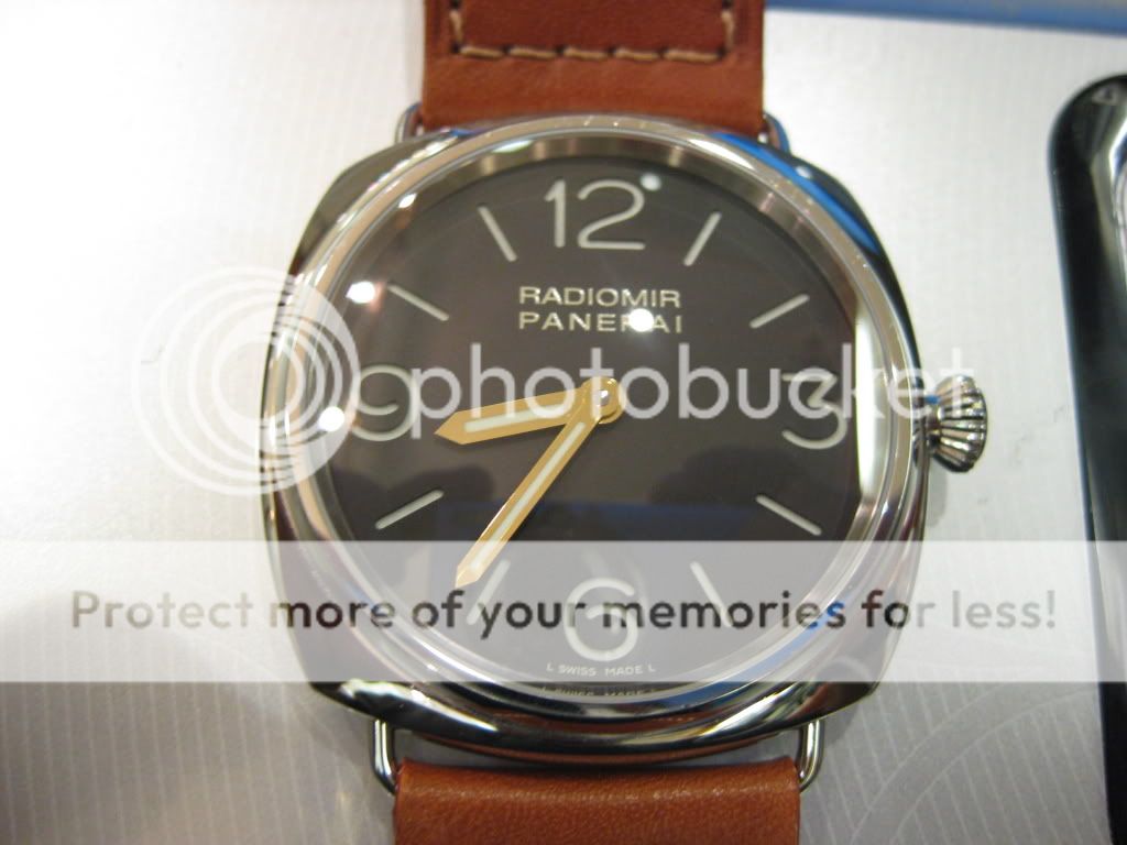 FS Officine Panerai Pam 232 Radiomir 47 MM Brown Dial Special Edition ...