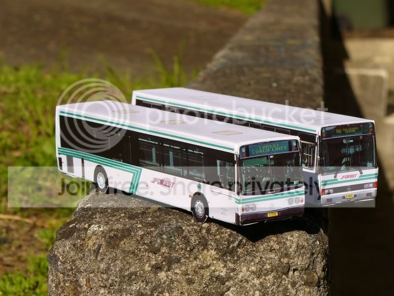 [SYD] Forest Coach Lines cardboard models