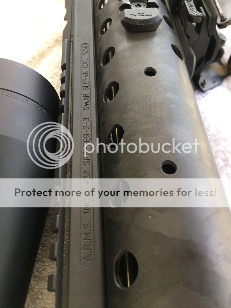 MK12 Mod 0 NIB ARMS #38 SPR swan sleeves PEQ 2-3, MOD and MOD-1 - AR15.COM