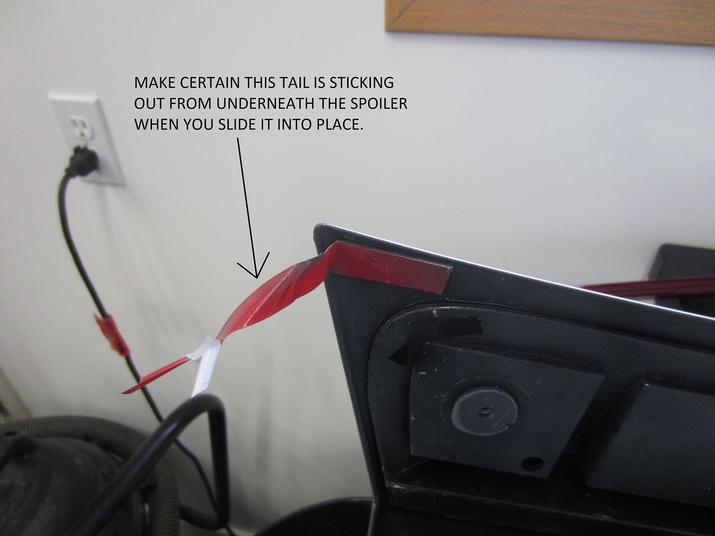 How To Install an STS-V Spoiler | Cadillac Owners Forum